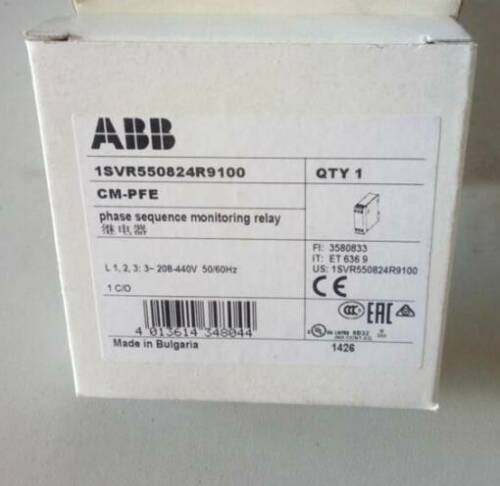 1PC New ABB CM-PFE 208-440VAC IN BOX – Million Warehouse