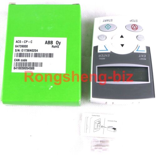ABB ACS-CP-C PLC Basic Control Panel \ ACS310 ACS320 ACS350 ACS355 & A ...